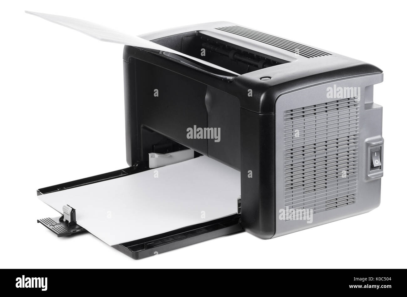 Compact printer isolated Stock Photo - Alamy