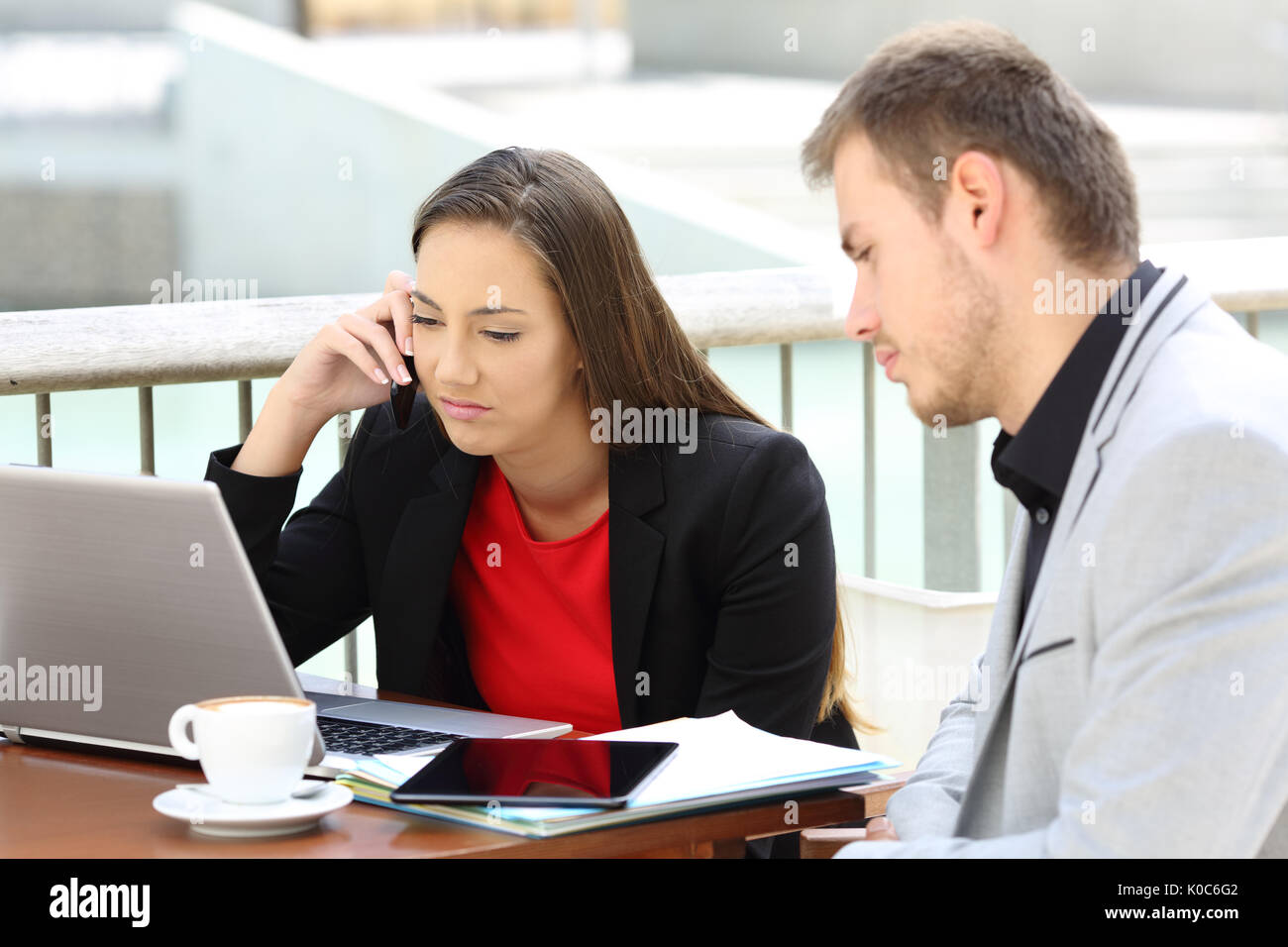 Restaurant manager angry hi-res stock photography and images - Alamy