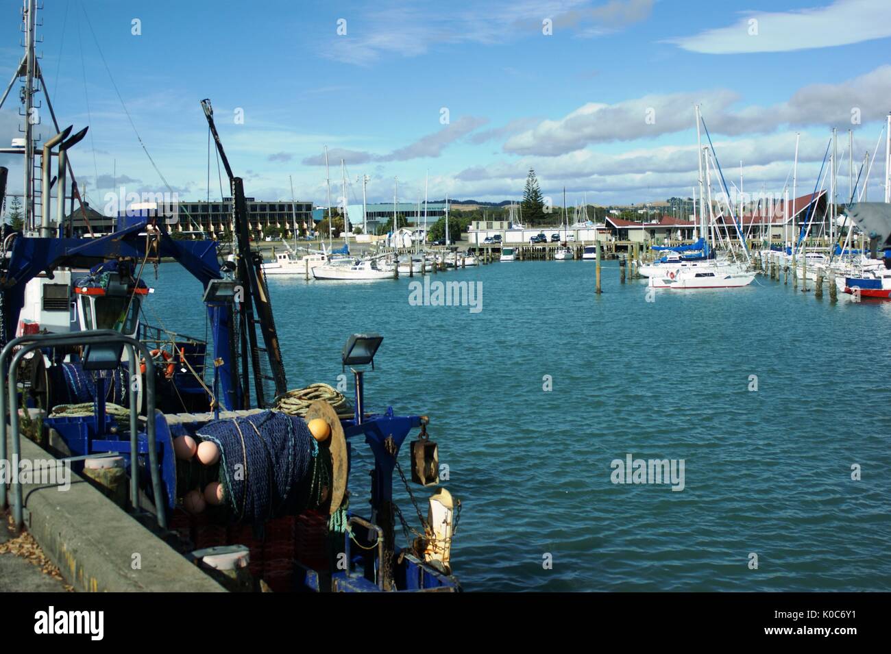 Napier Harbour, Hawkes Bay, New Zealand Stock Photo - Alamy