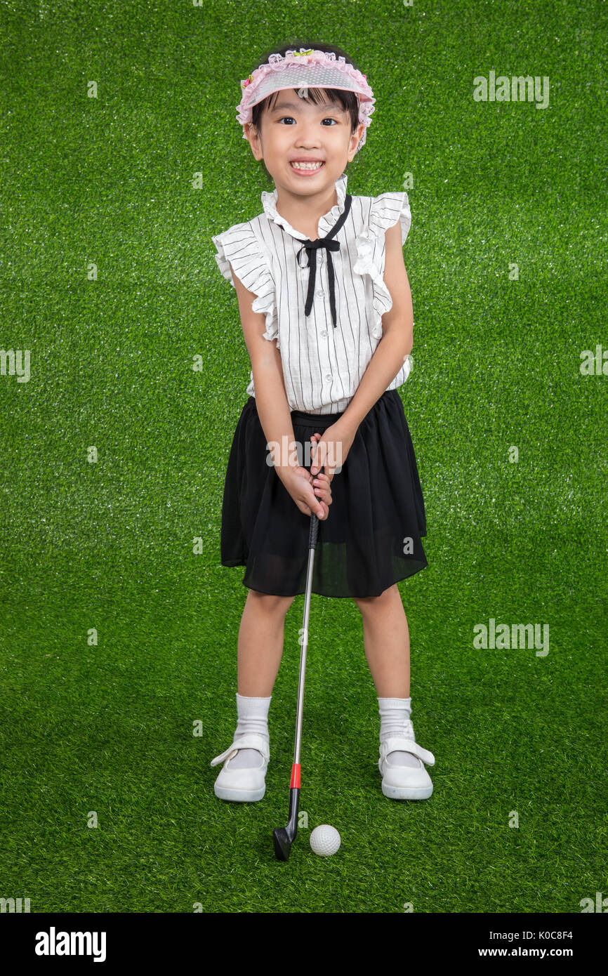 Asian female golfer playing golf hi-res stock photography and images ...