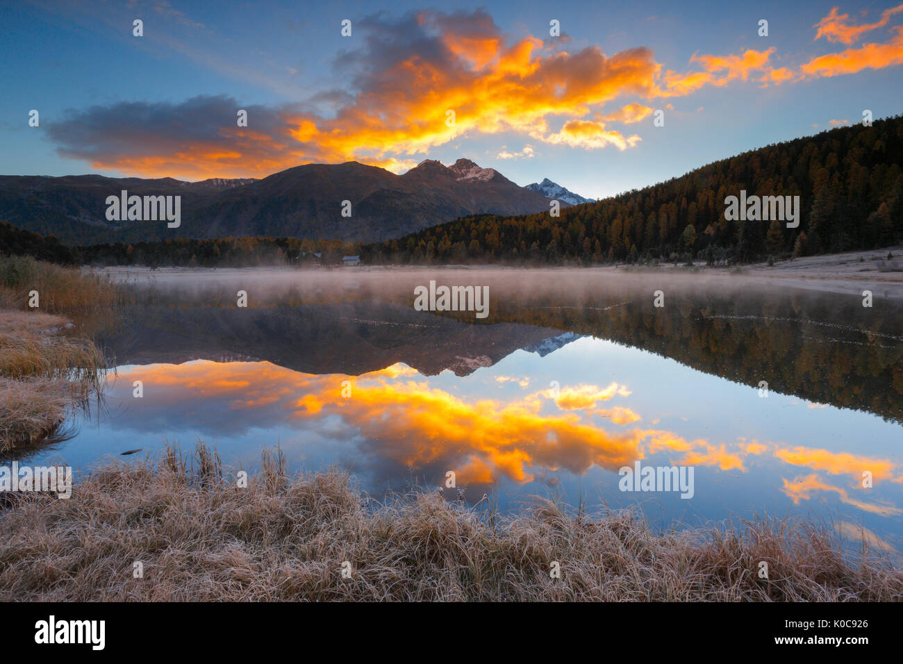 Lej da staz switzerland grisons hi-res stock photography and images - Alamy