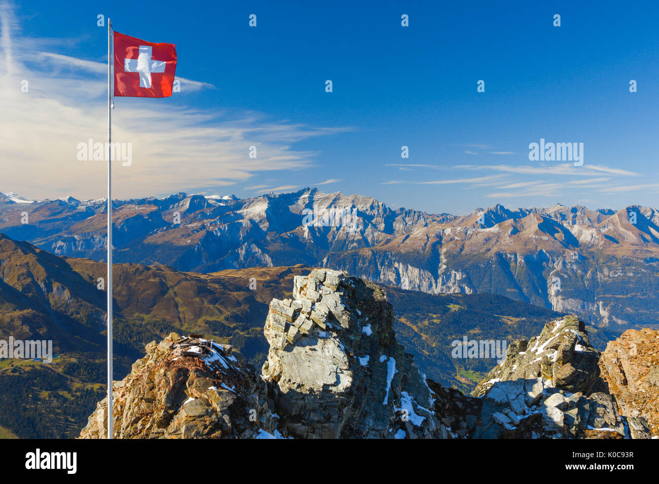 Parpaner Rothorn, Graubünden, Schweiz Stock Photo - Alamy