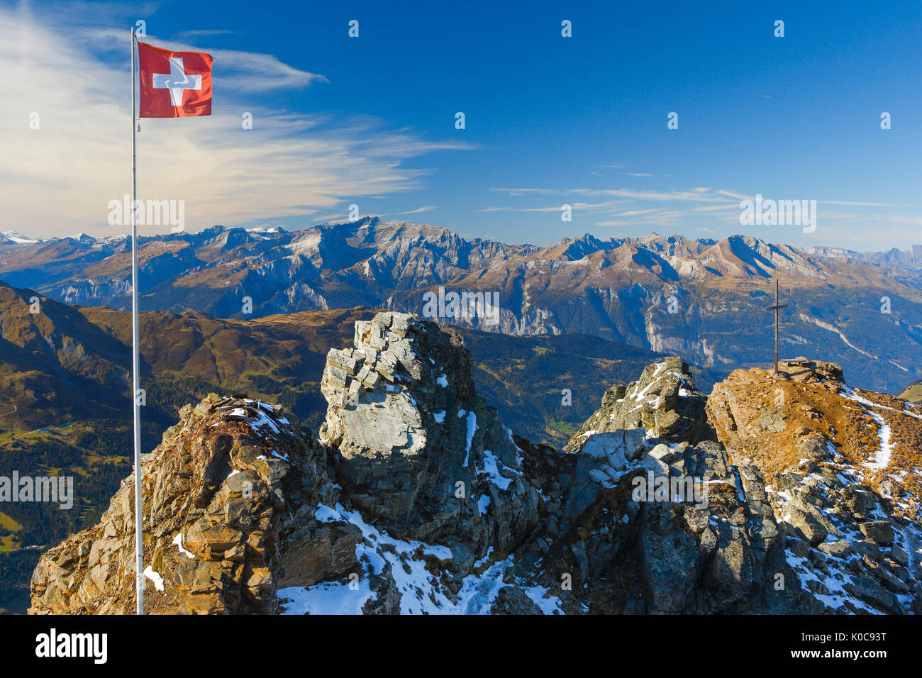 Parpaner Rothorn, Graubünden, Schweiz Stock Photo - Alamy