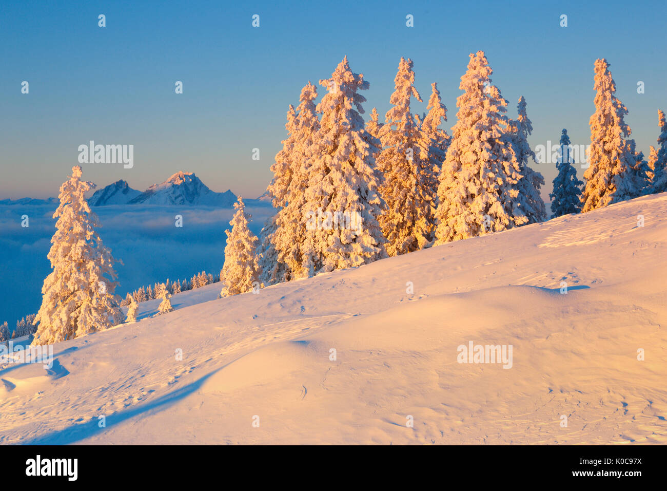 Berner Alpen und Pilatus, Schweiz Stock Photo - Alamy
