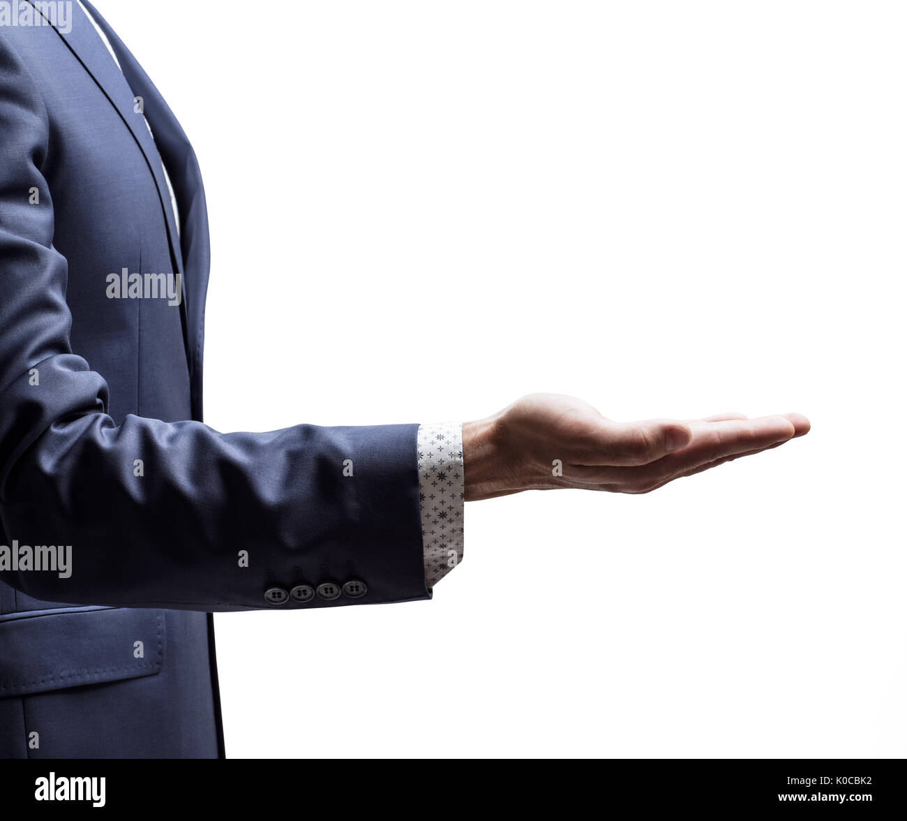 Man hand open palm hi-res stock photography and images - Alamy