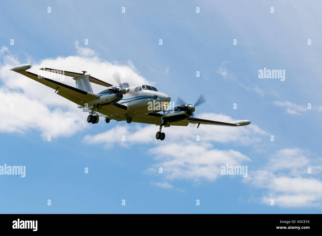 Beech B200T Super King Air N45N Stock Photo - Alamy