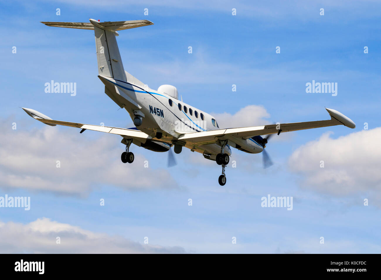 Beech B200T Super King Air N45N Stock Photo - Alamy