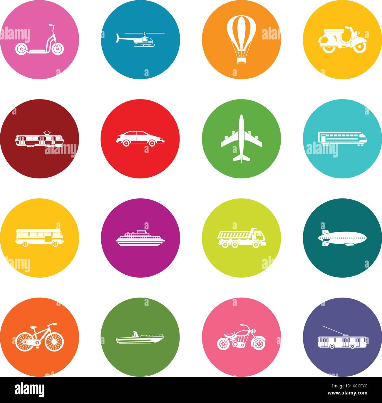 Bike travel ferry transport Stock Vector Images - Alamy