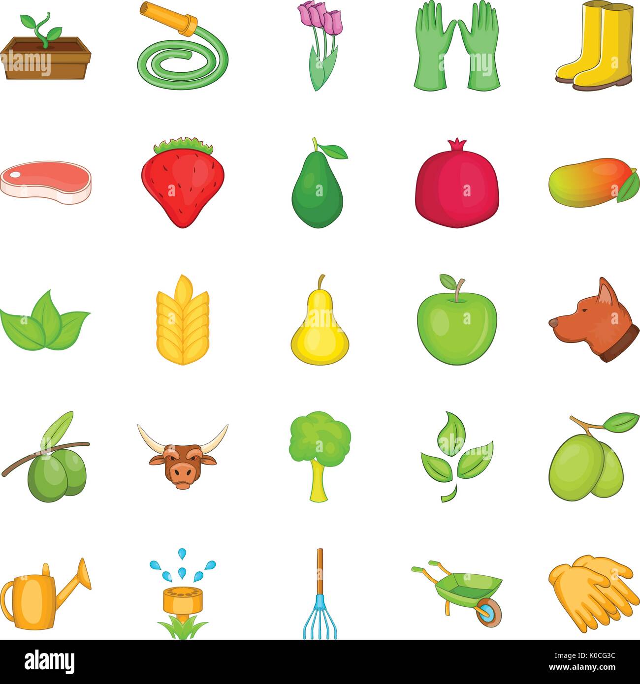 Seed farmer isolated cartoon hi-res stock photography and images - Alamy