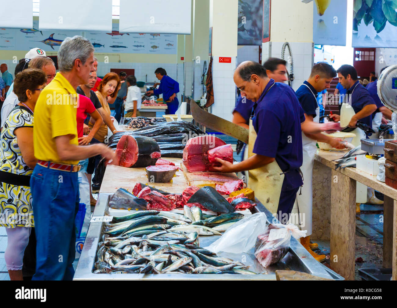 Traditional Portugal Fish Market High Resolution Stock Photography and ...