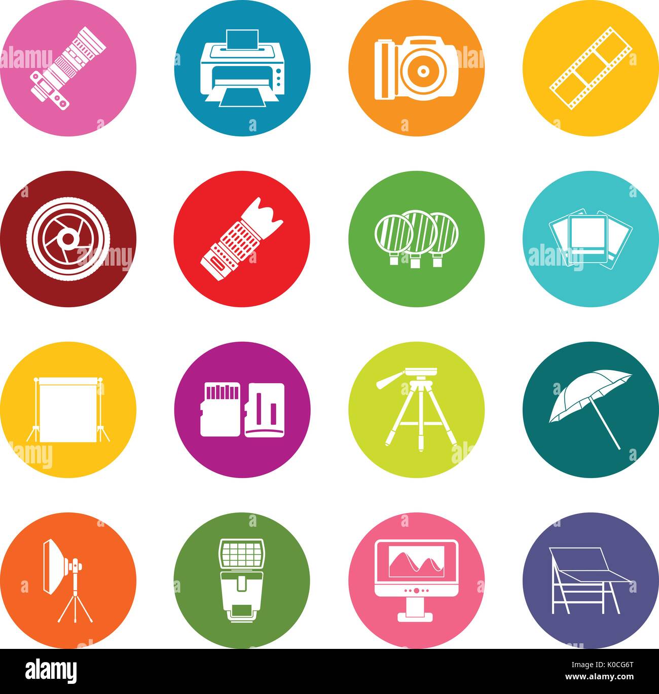 Photos colors Stock Vector Images - Alamy