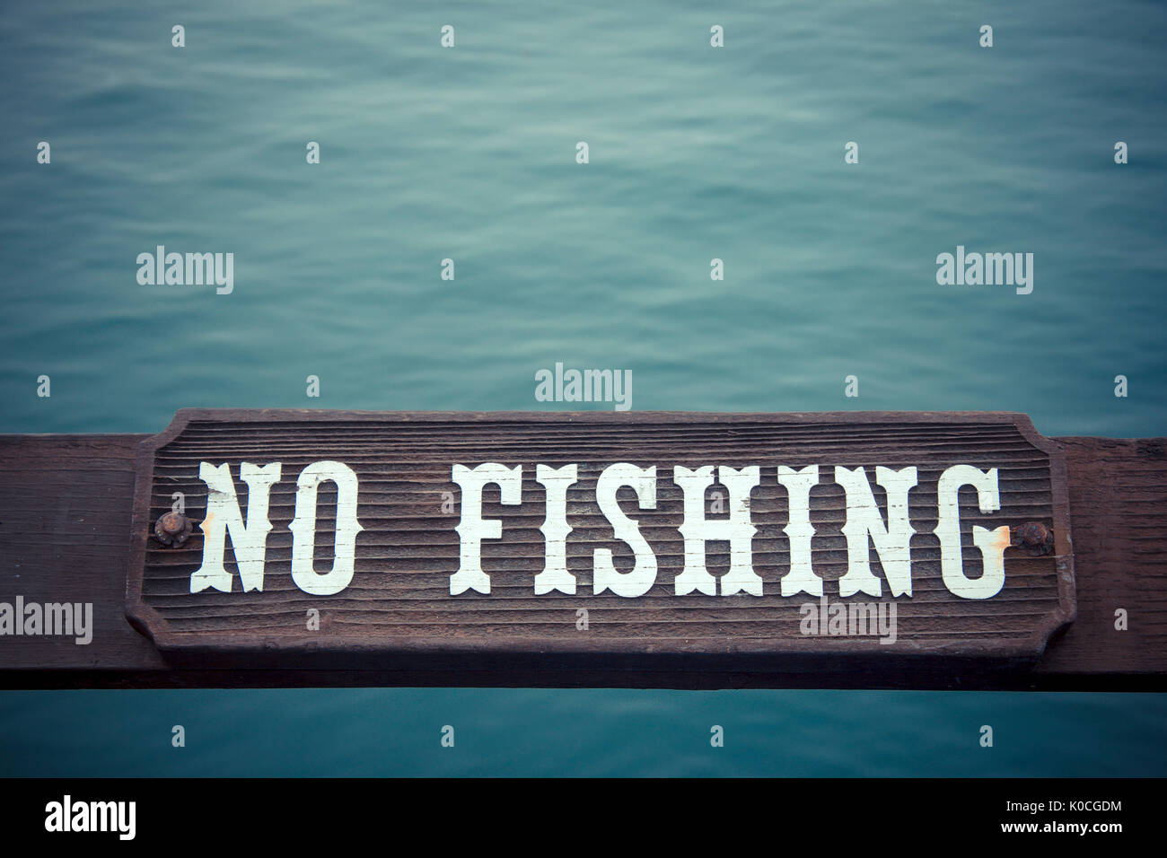 Fishing warning hi-res stock photography and images - Alamy