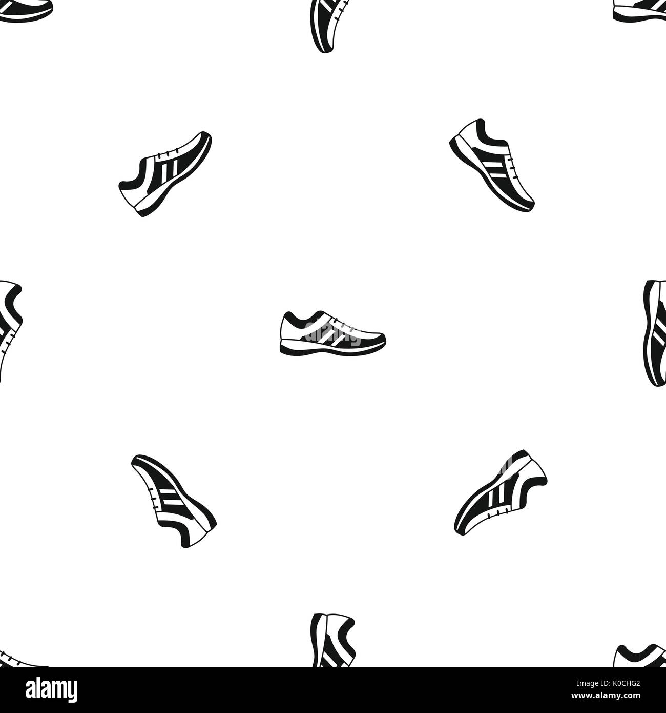 Men sneakers pattern seamless black Stock Vector Image & Art - Alamy
