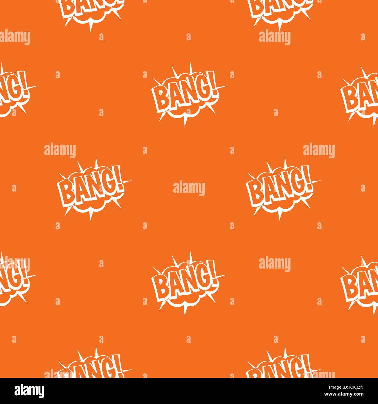 Bang, speech bubble explosion pattern seamless Stock Vector Image & Art ...