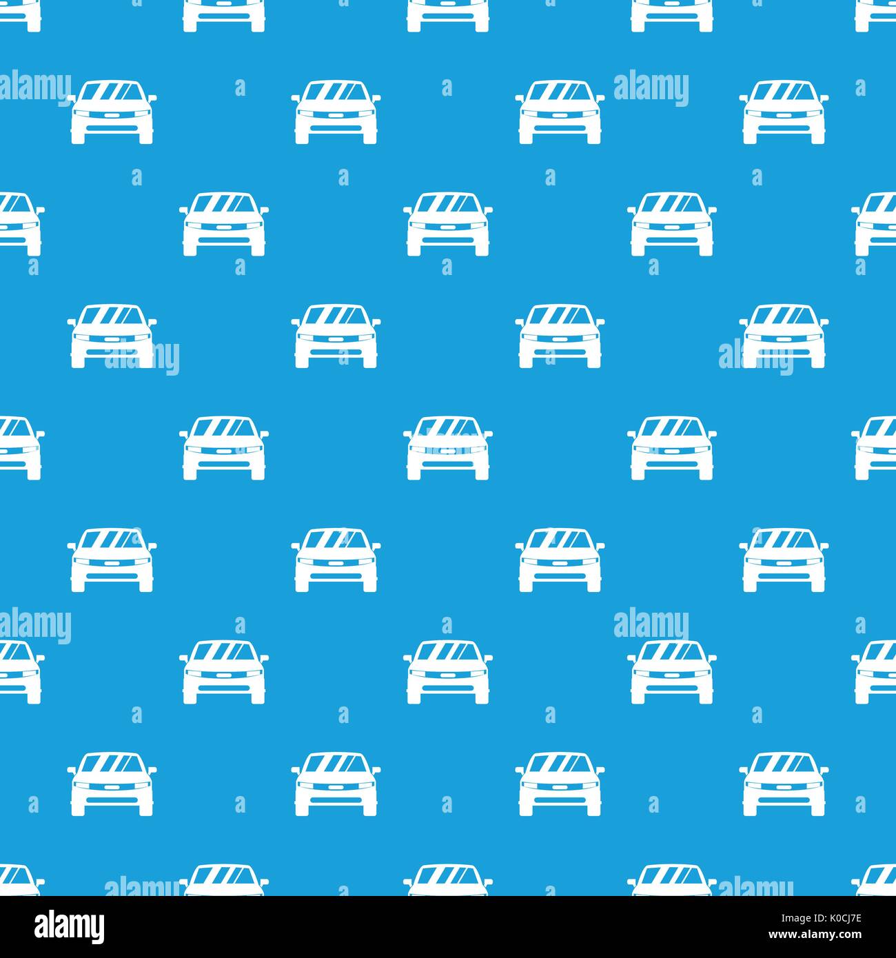 Car pattern seamless blue Stock Vector Image & Art - Alamy
