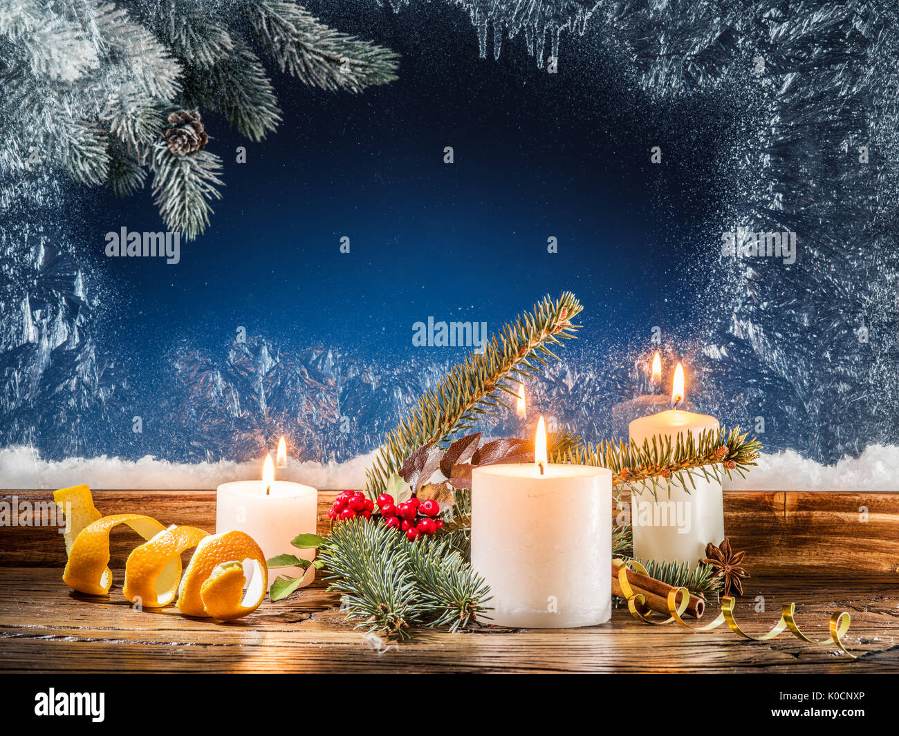 Cristmas frost hi-res stock photography and images - Alamy