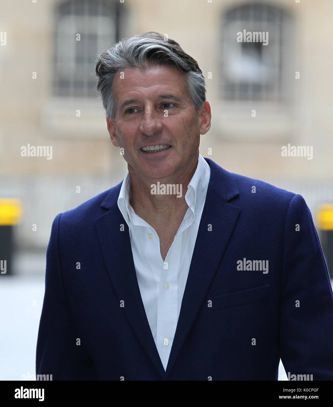 Sebastian coe attends the bbc andrew marr show hi-res stock photography ...