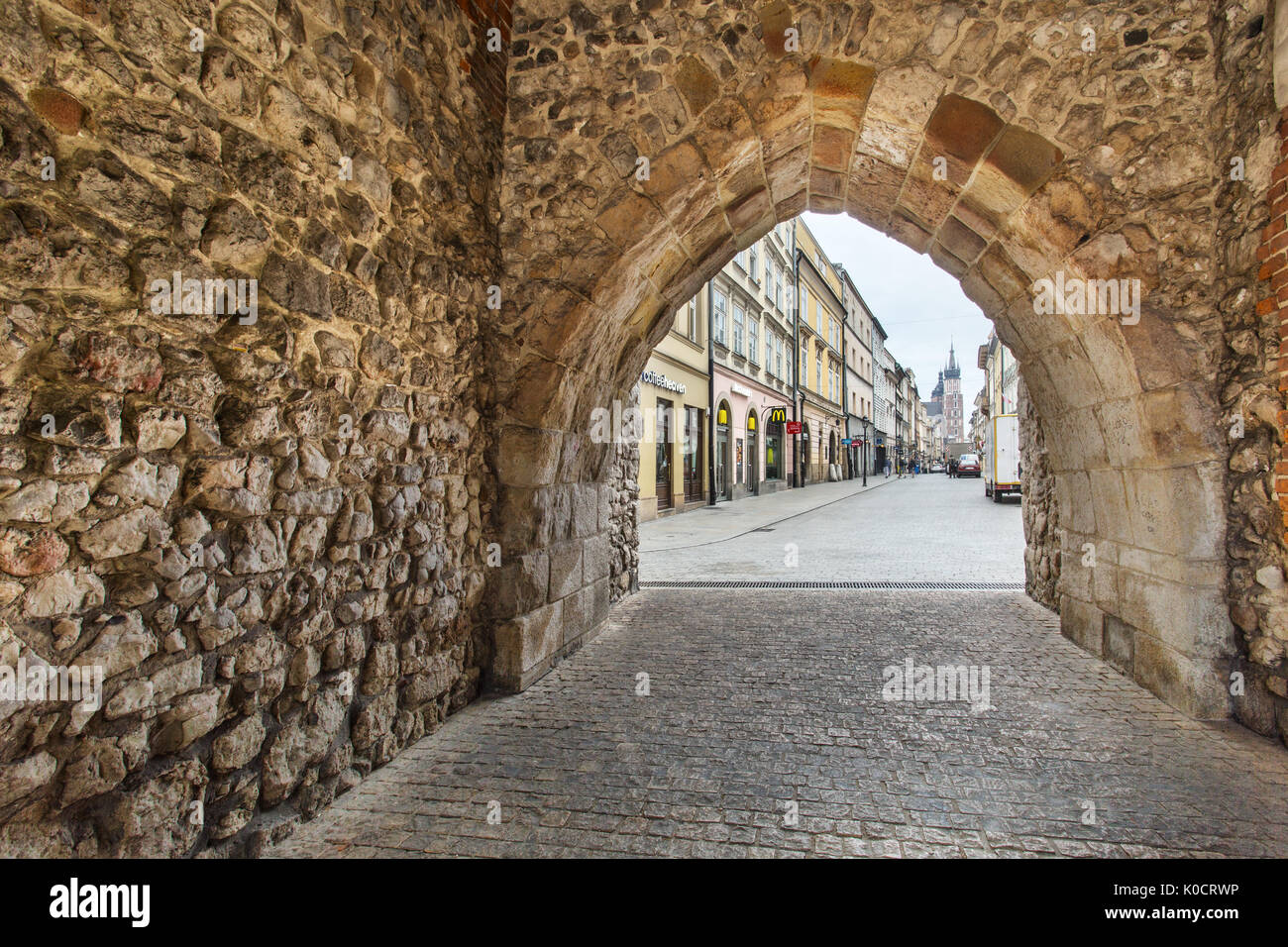 Polish streets hi-res stock photography and images - Alamy