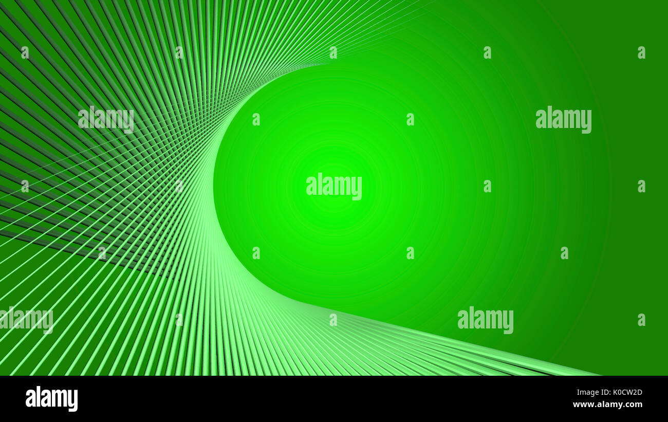 Abstract geometric green background with twisted lines Stock Photo - Alamy