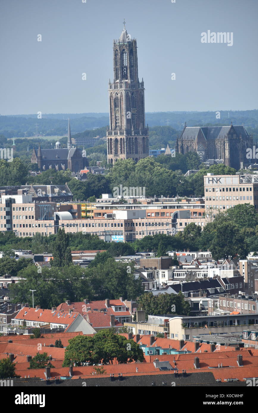 View of the Dom tower from the 20th floor of a building far away using ...