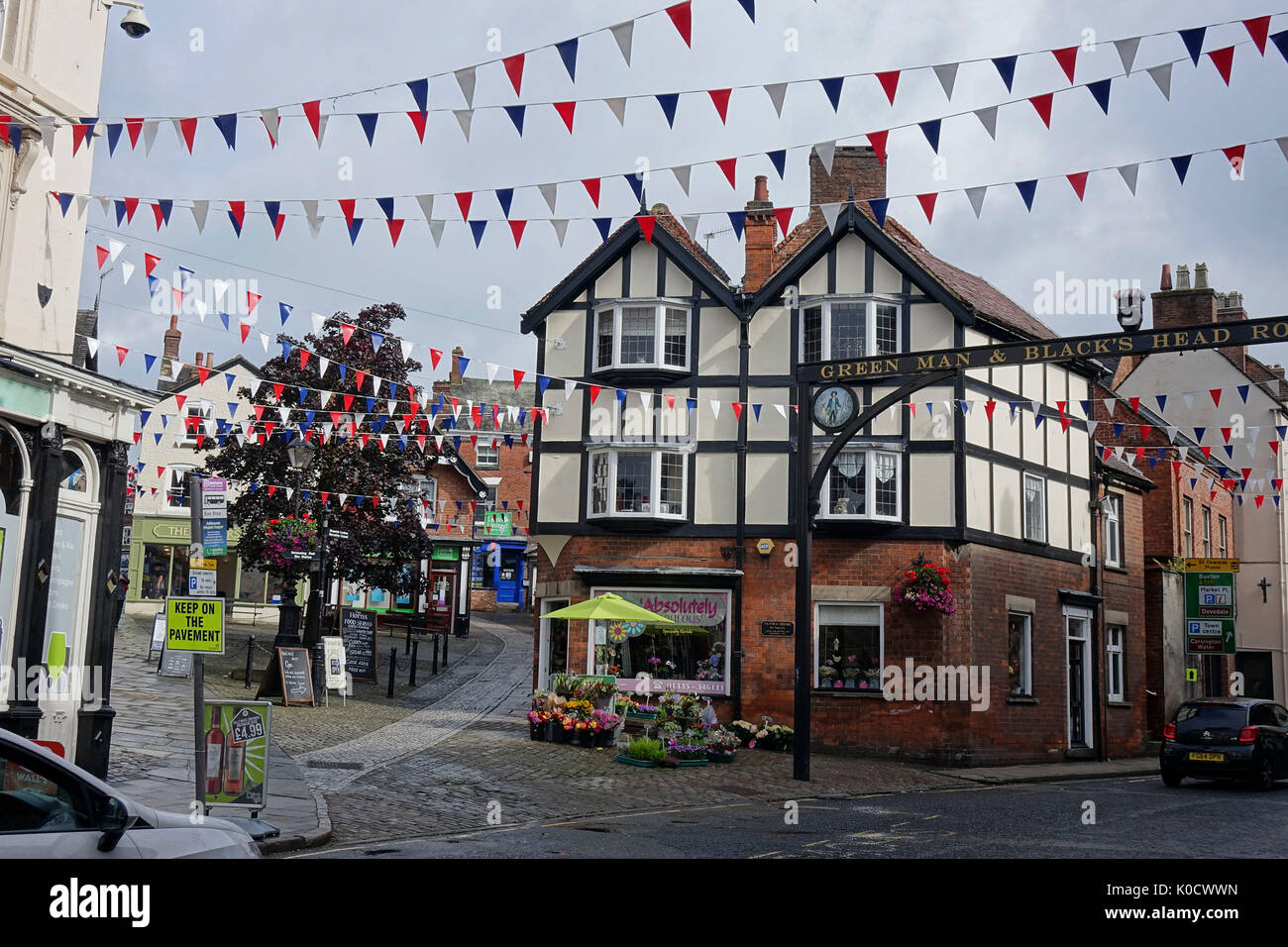 Market Day in Ashbourne Stock Photo - Alamy