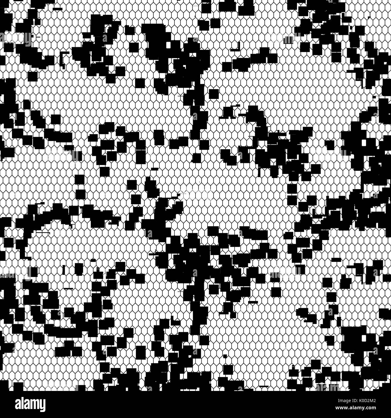 Lace vector black seamless pattern Stock Vector Image & Art - Alamy