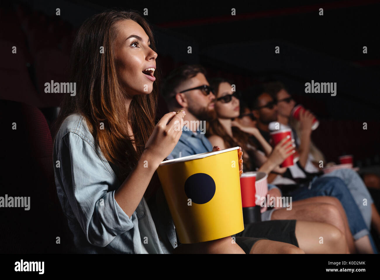 Cinema interior popcorn High Resolution Stock Photography and Images ...