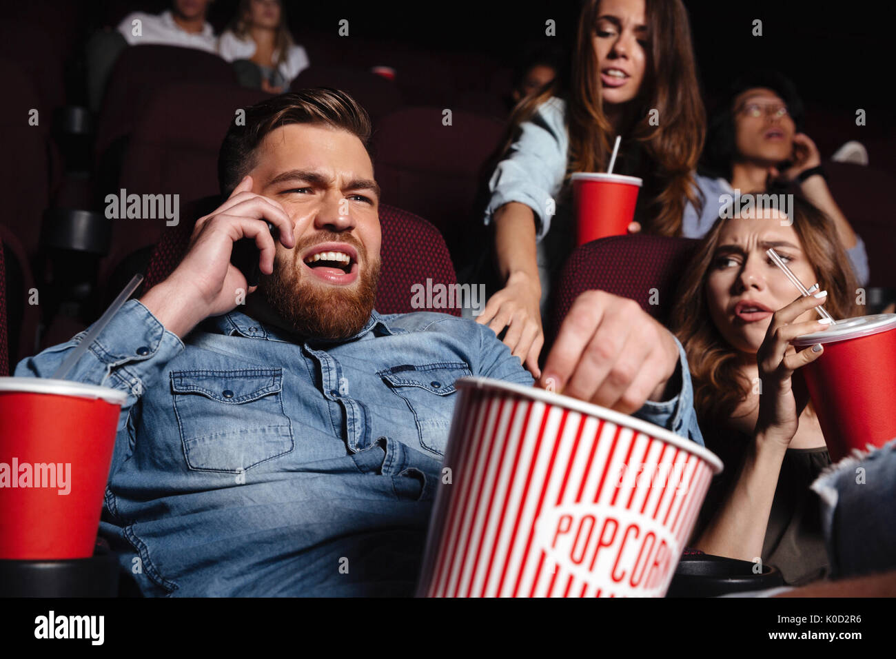 Theater audience rude hi-res stock photography and images - Alamy