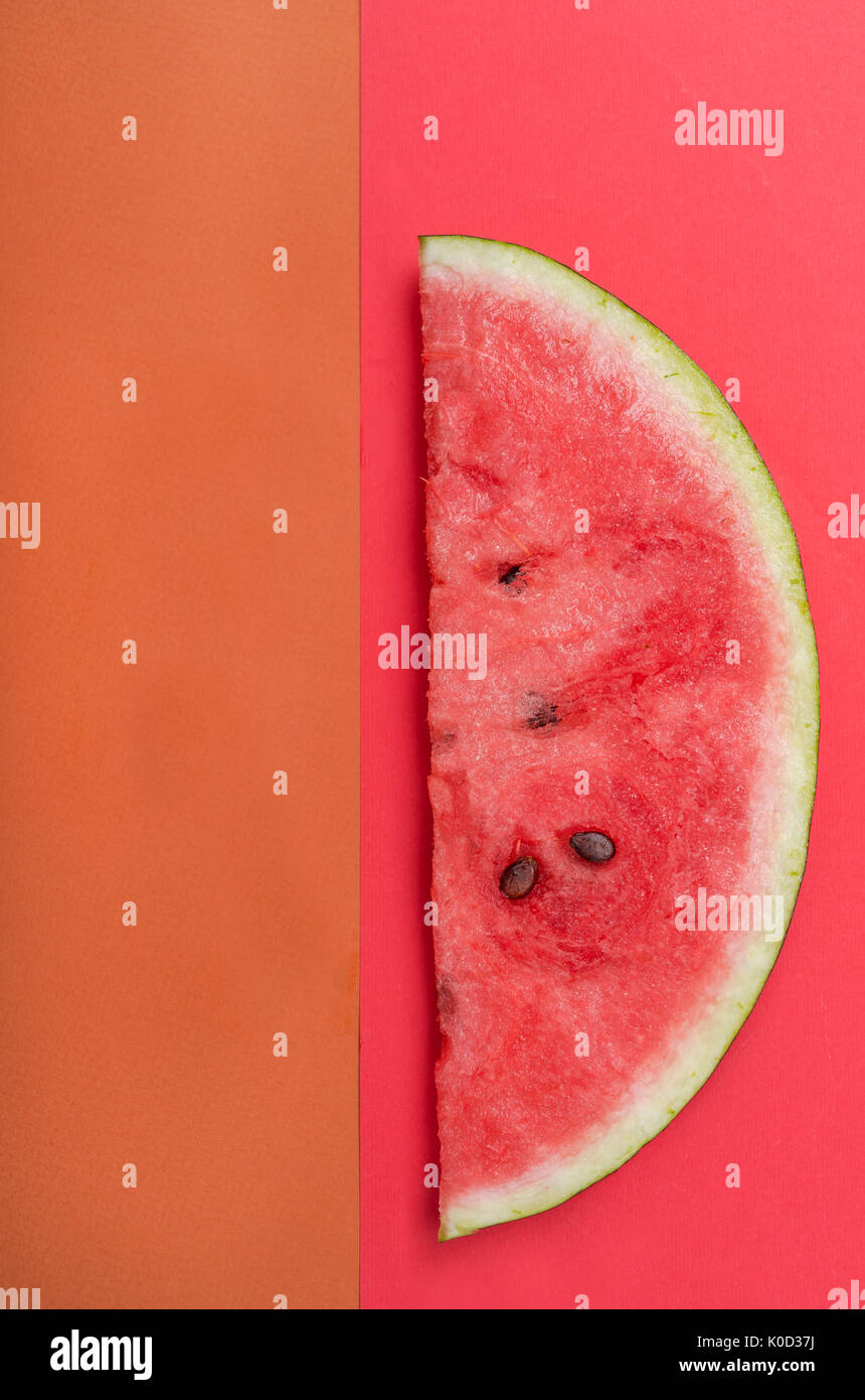 Closeup slice yellow watermelon hi-res stock photography and images - Alamy