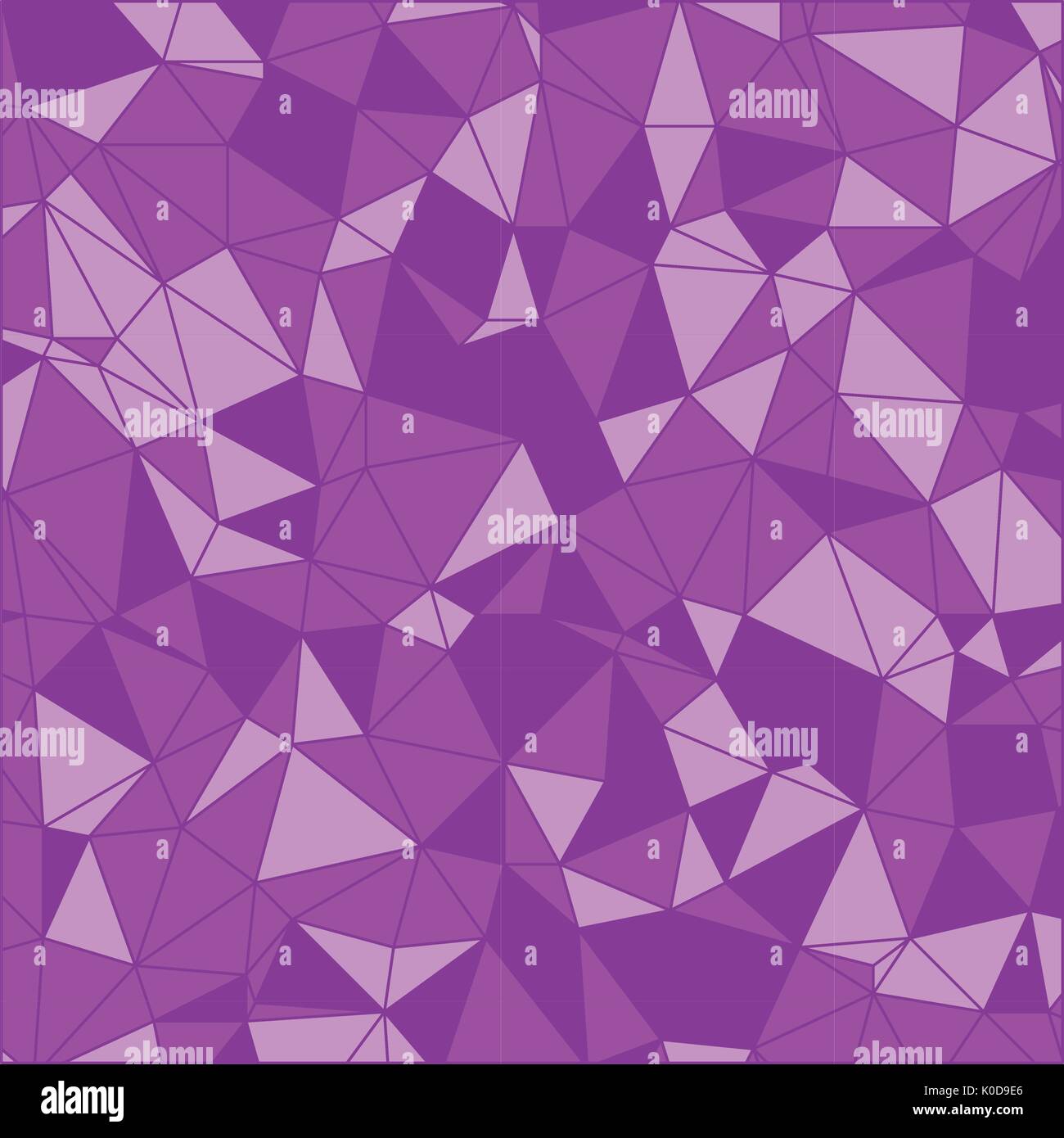Purple polygonal. Vector abstract polygonal background. Triangular ...