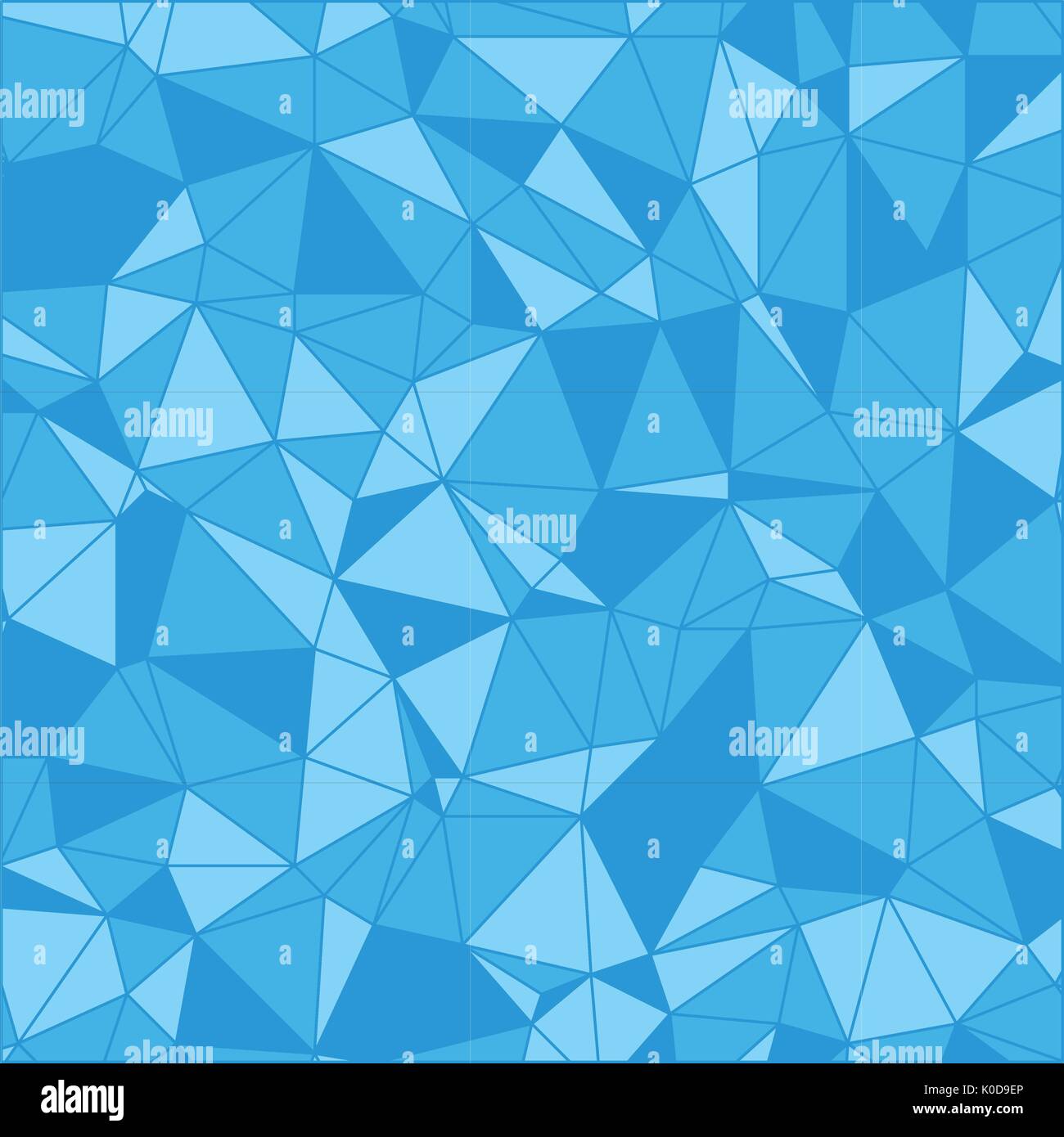 Light blue polygonal. Vector abstract polygonal background. Triangular ...