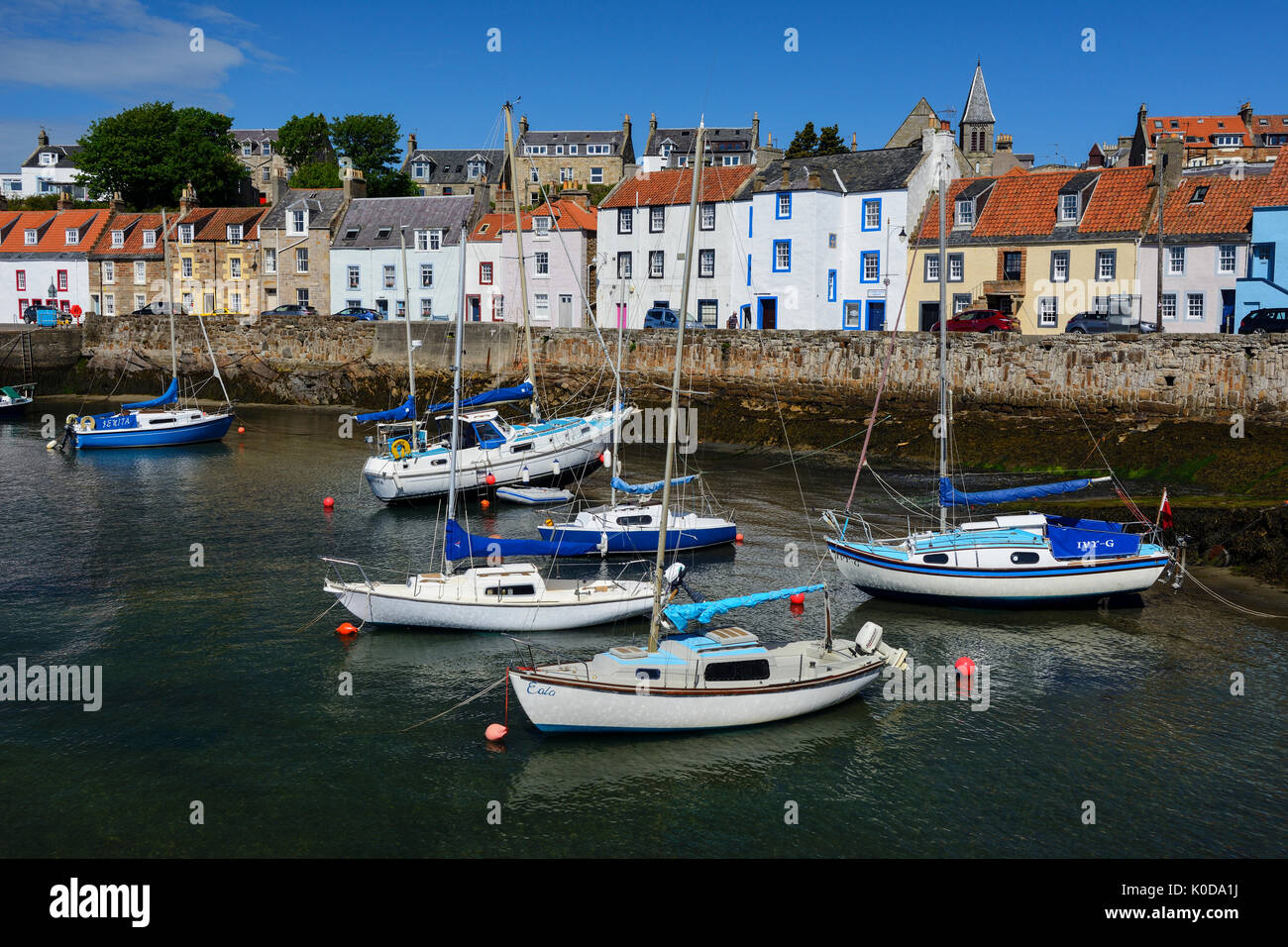 St monans harbour and seafront hi-res stock photography and images - Alamy