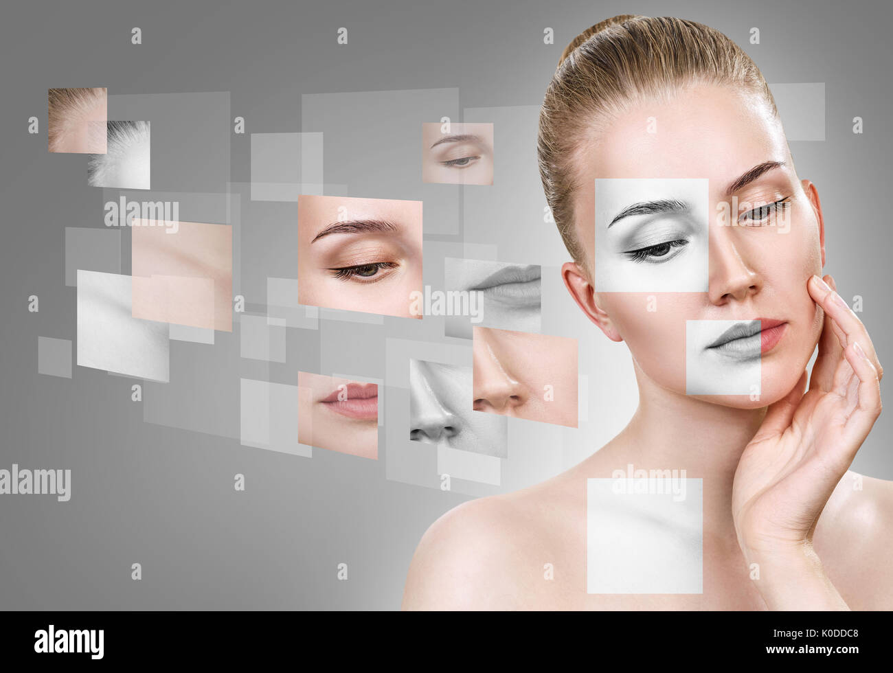 Face facial detail hi-res stock photography and images - Alamy