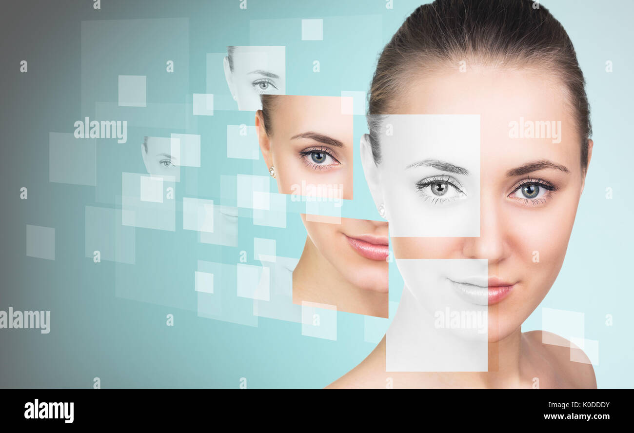 Face facial detail hi-res stock photography and images - Alamy