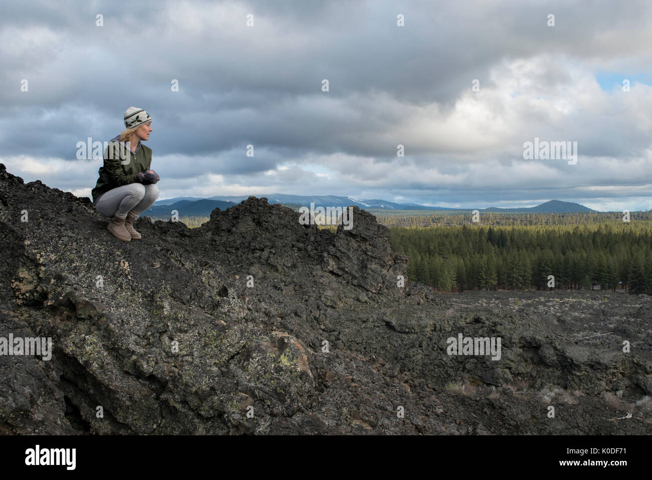 Lava beds hi-res stock photography and images - Alamy