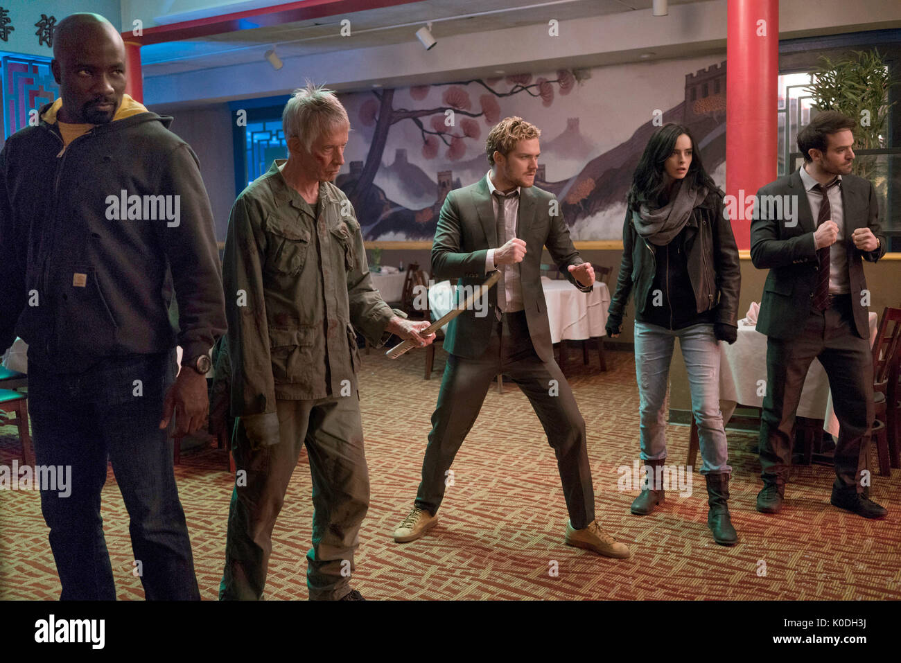 THE DEFENDERS, (aka MARVEL'S THE DEFENDERS), l-r: Mike Colter, Scott ...