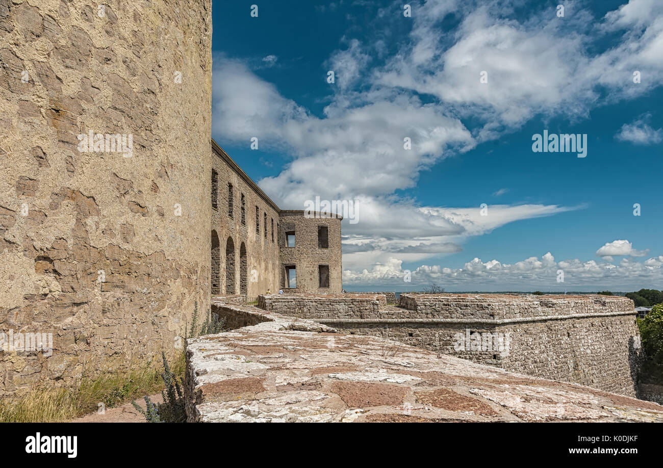 Swedish borgholm castle slott öland hi-res stock photography and images ...