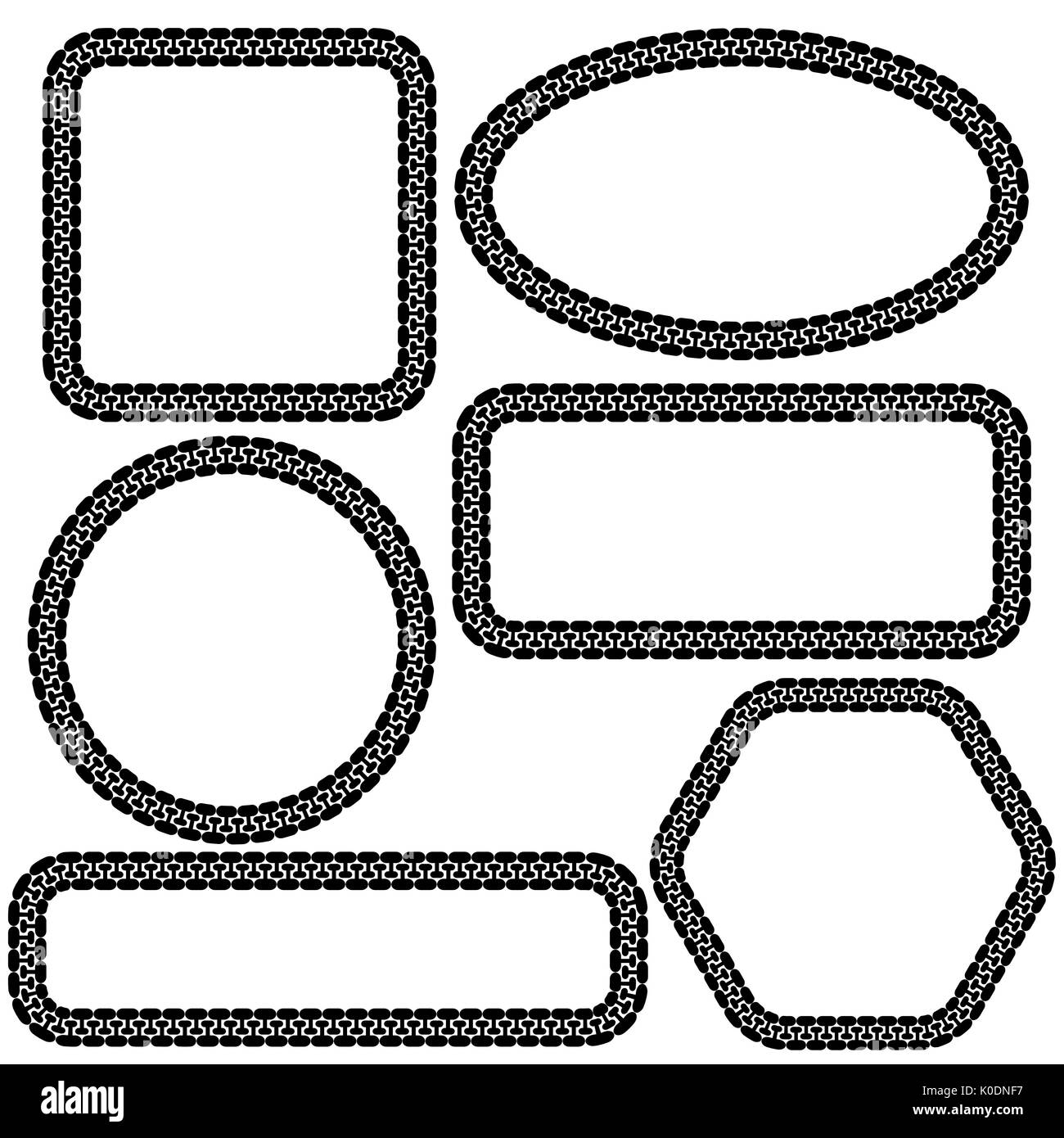 Separation frames Stock Vector Images - Alamy