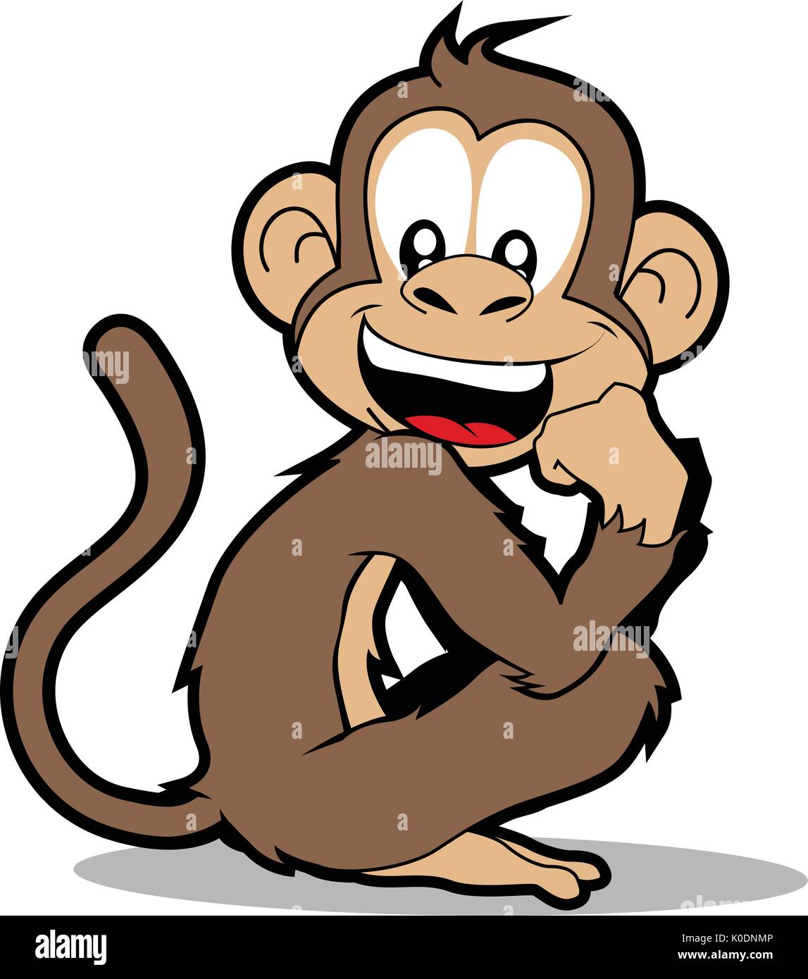 Smiling Monkey High Resolution Stock Photography and Images - Alamy