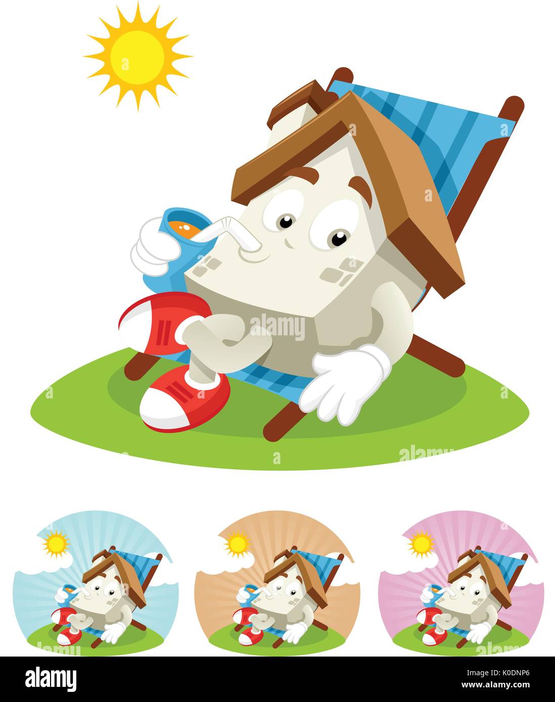 Sunning architecture Stock Vector Images - Alamy