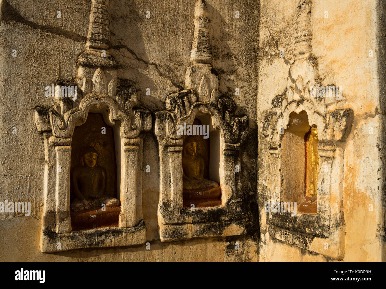 Buddhist buddha niches hi-res stock photography and images - Alamy