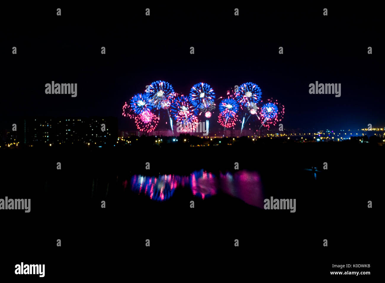 Fireworks festival in moscow hi-res stock photography and images - Alamy