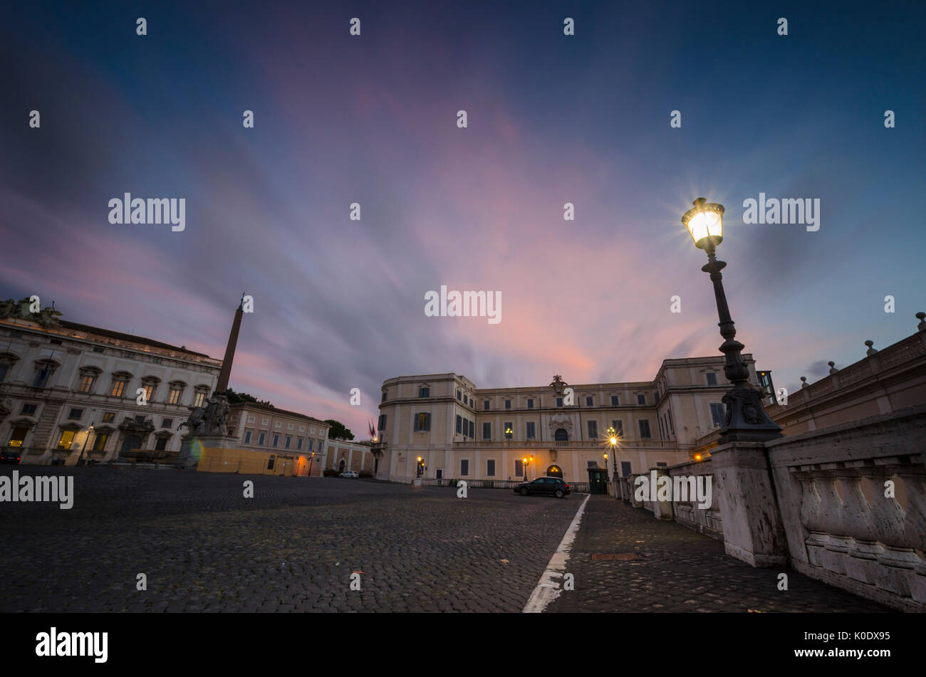 Quirinales square hi-res stock photography and images - Alamy
