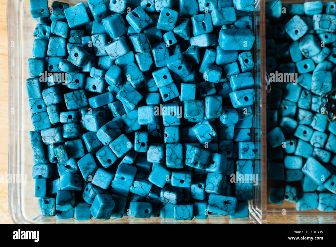 mixed beads for accessories made Stock Photo - Alamy