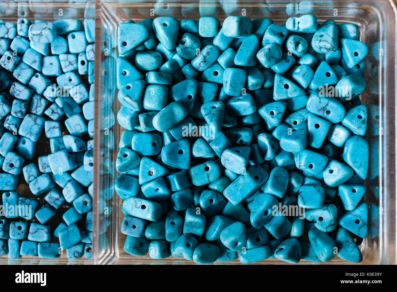 mixed beads for accessories made Stock Photo - Alamy