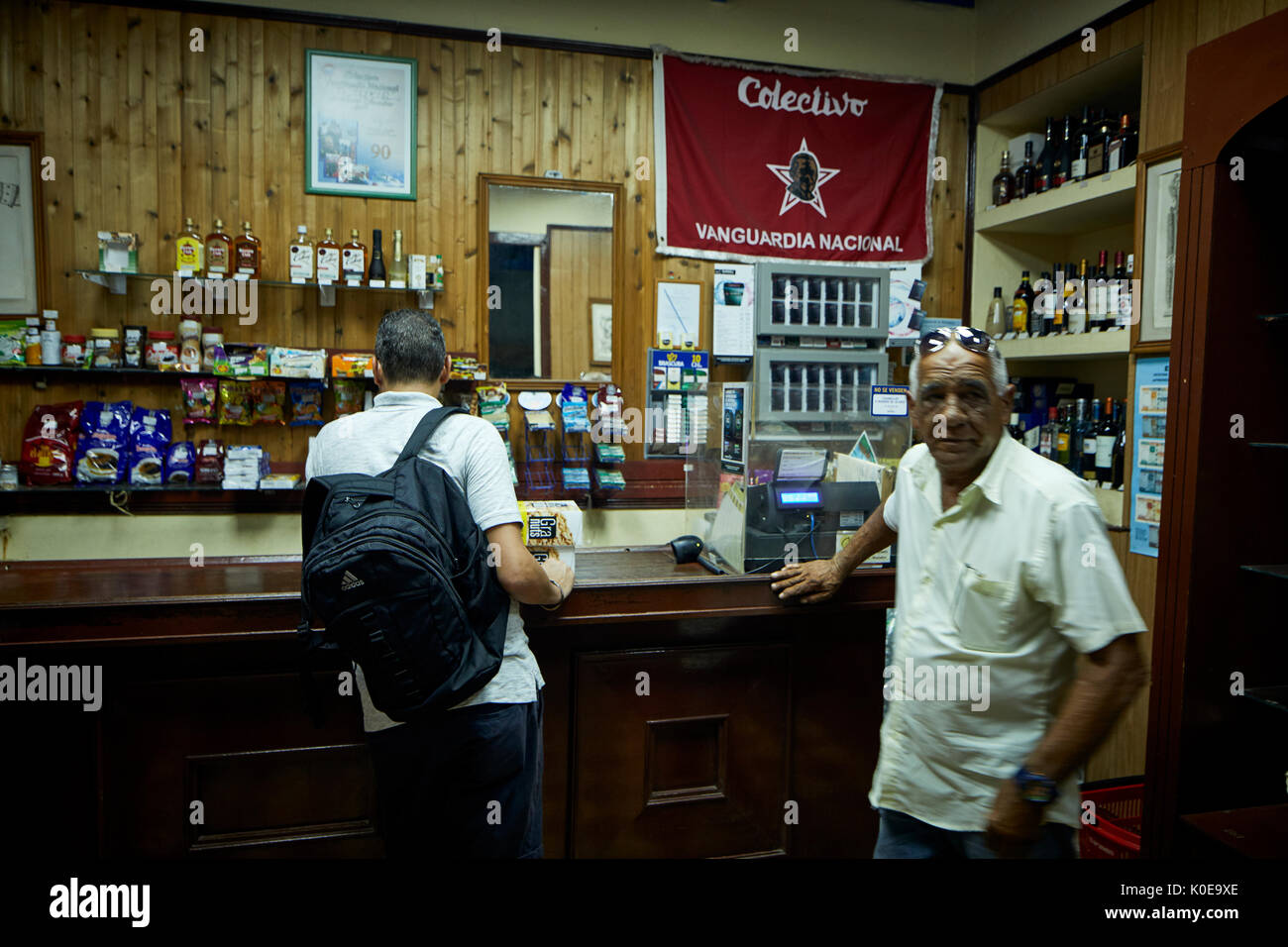 Cuban, cuba, Capital, Havana inside Palacio de la Artesania shopping ...