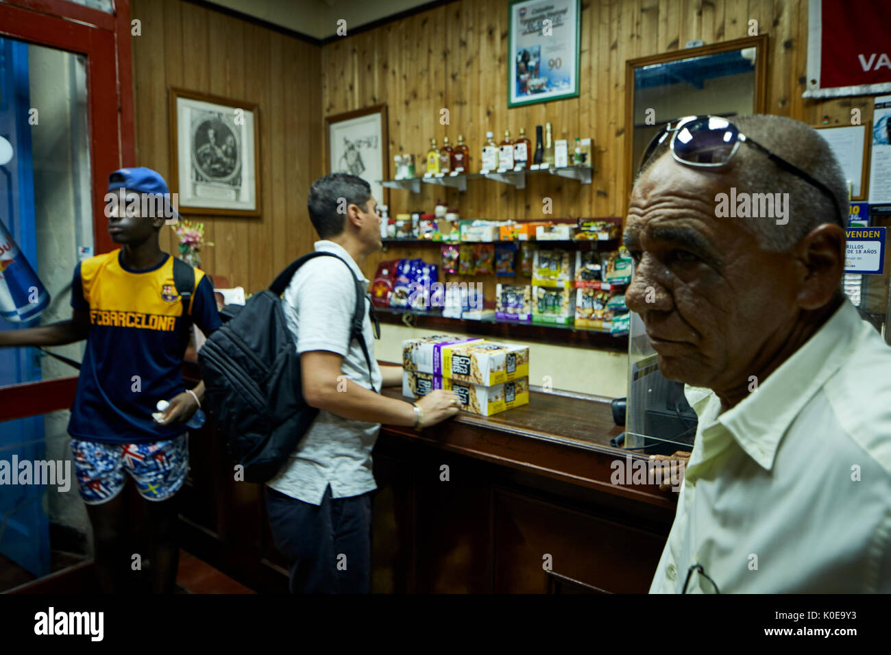 Cuban, cuba, Capital, Havana inside Palacio de la Artesania shopping ...