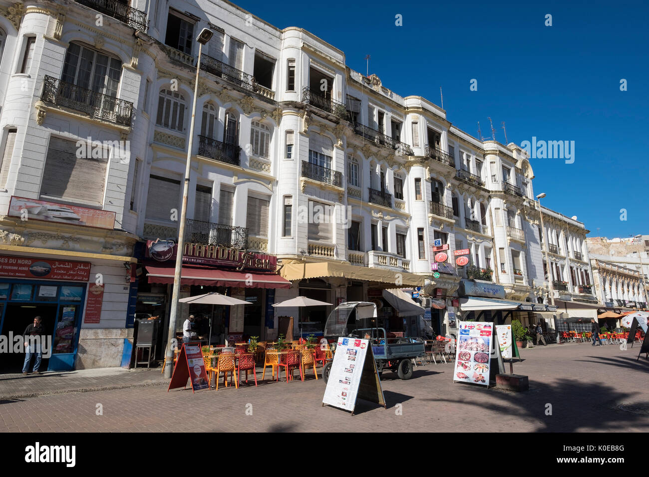 Morocco, Tangier, Corniche Stock Photo - Alamy