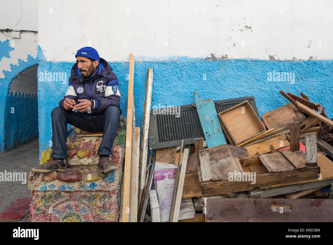 Tangiers moroccan man hi-res stock photography and images - Alamy