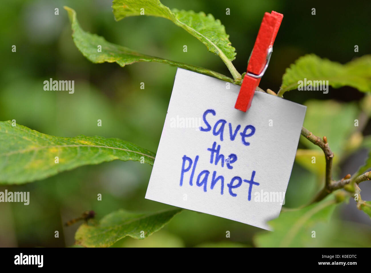 Save the planet hi-res stock photography and images - Alamy